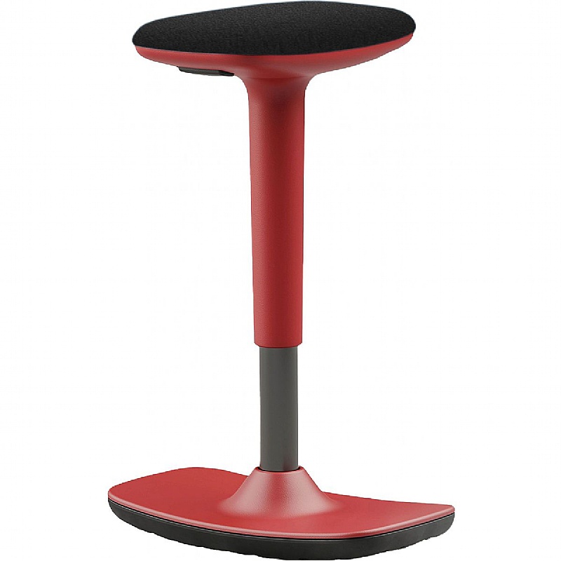 Empire Red Sit Stand Office Stool from our Sit Stand Stools range.
