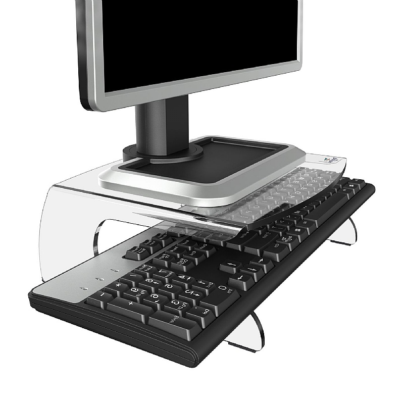 Addit 55 Clearspace Ergonomic Monitor Riser from our Monitor / Laptop ...