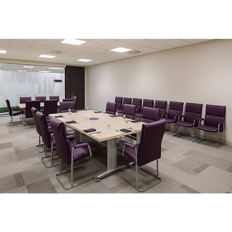 Boss Design Real Leather Delphi High Back Boardroom Chair from our ...