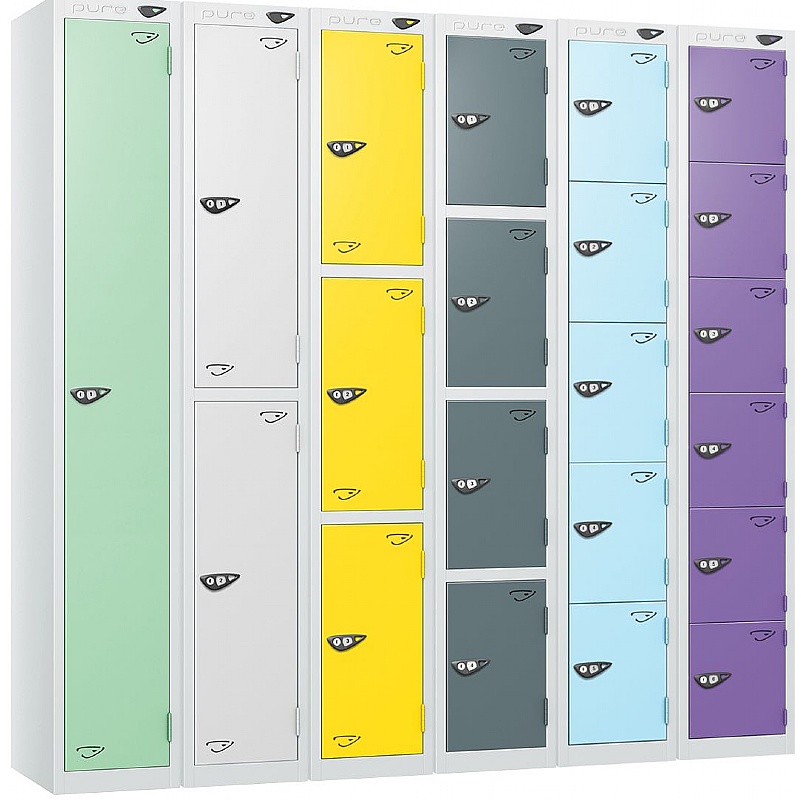 Pure Antibacterial Lockers with Cam Lock from our Lockers range.