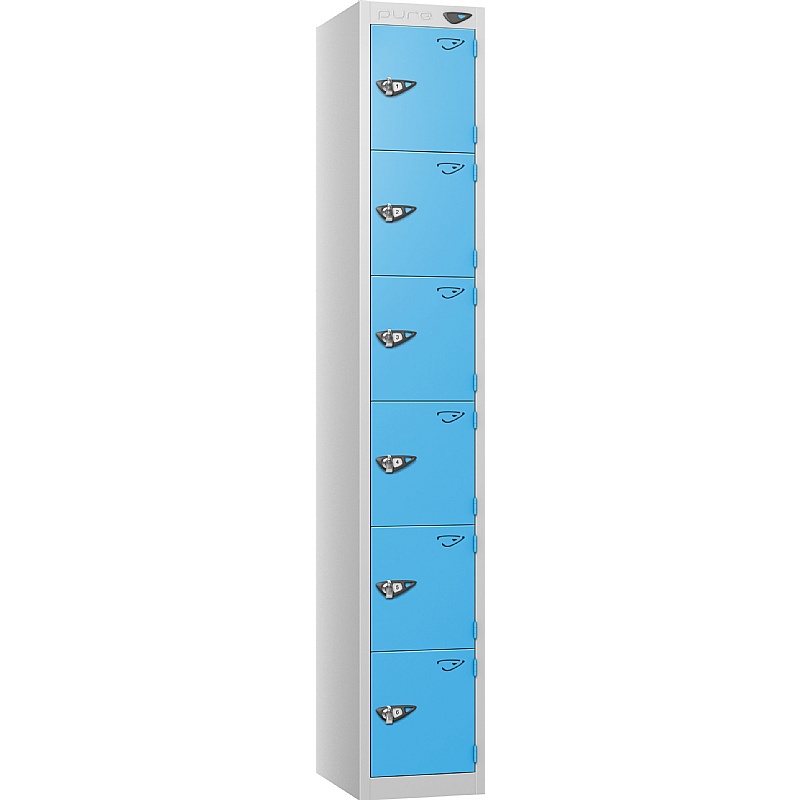 Pure Antibacterial Lockers with Hasp and Staple Lock from our Lockers ...