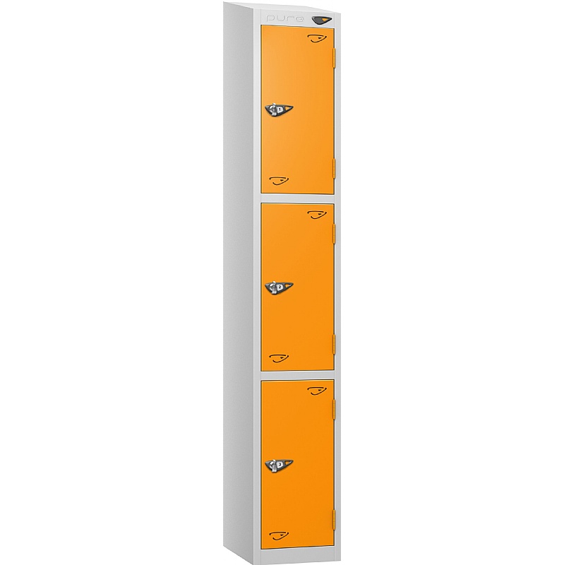 Pure Antibacterial Sloping Top Lockers with Hasp and Staple from our ...