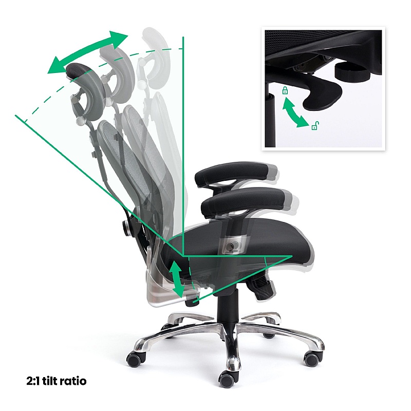 Ergo Mesh 24 Hour Office Chair from our Mesh Office Chairs range.