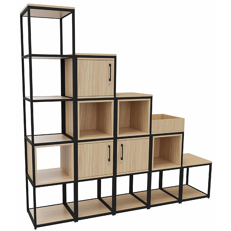 Matrix Storage Single Column Frames from our Shelving range.