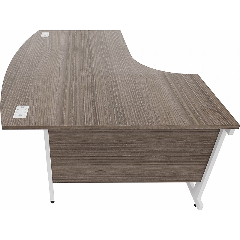 Cogent Bow Fronted Ergonomic Executive Office Desks from our Ergonomic ...