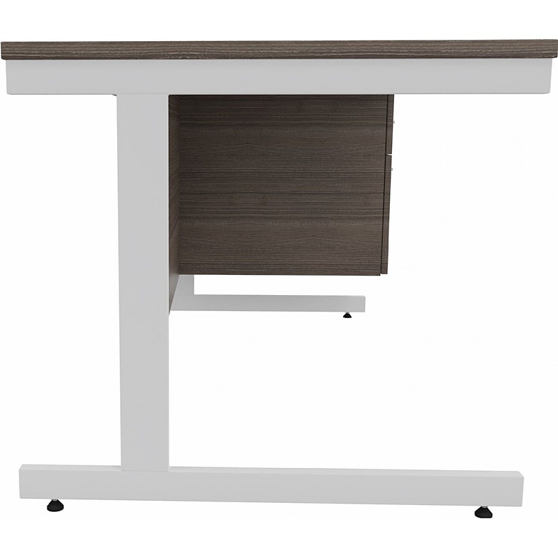 Cogent Rectangular Office Desks with Single Fixed Drawers from our ...