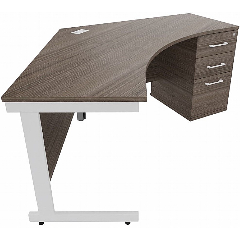 Cogent 120 Degree Segment Combination Office Desks from our Ergonomic ...