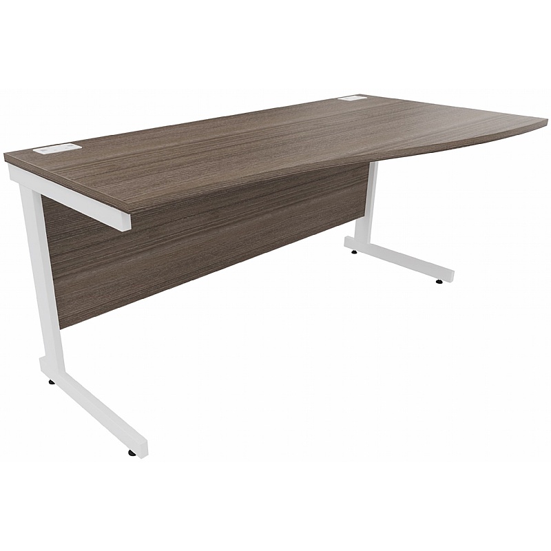Cogent Shallow Wave Office Desks from our Wave Desks range.