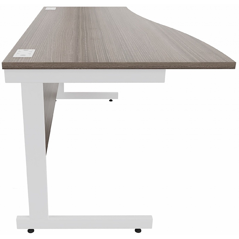 Cogent Shallow Wave Office Desks from our Wave Desks range.