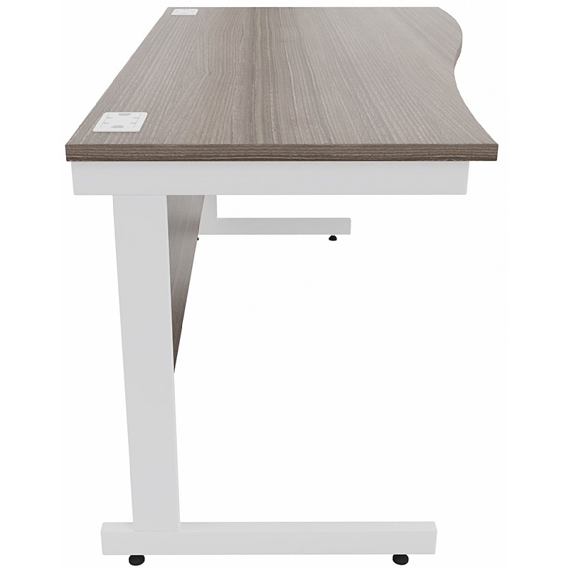 Cogent Shallow Wave Office Desks from our Wave Desks range.