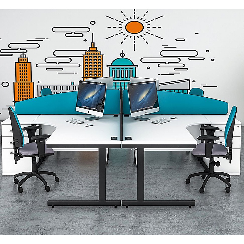 Cogent Ergonomic Radial Office Desks from our Ergonomic Office Desks range.