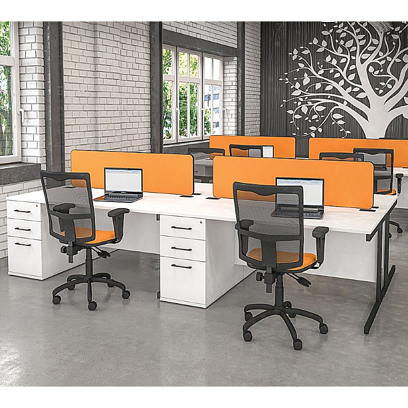 Cogent Wave Combination Office Desks from our Wave Desks range.