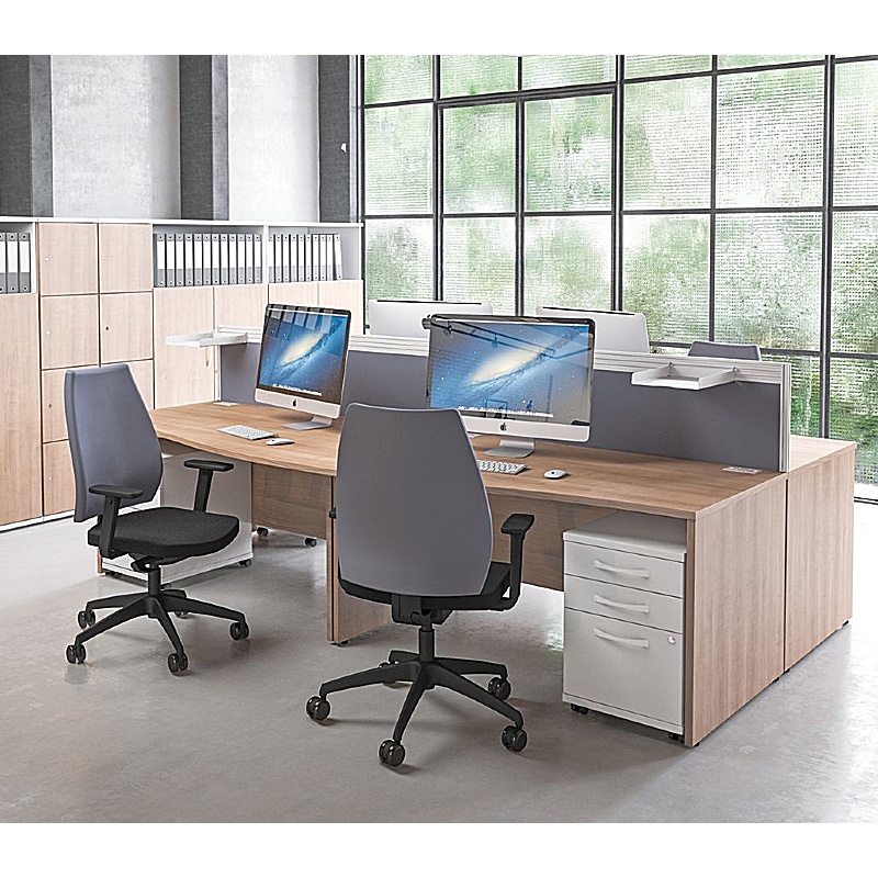 Forme Rectangular Combination Office Desks from our Rectangular Desks ...