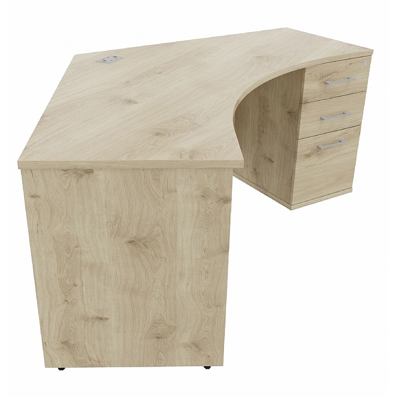 Forme 120 Degree Segment Combination Office Desks from our Ergonomic ...