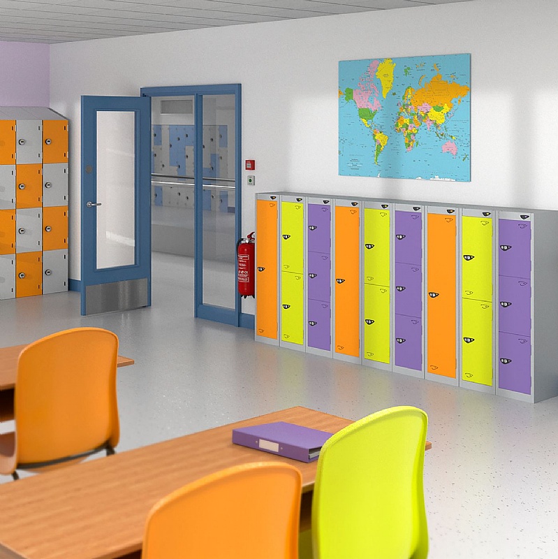 Pure Junior School Lockers with Cam Lock from our Lockers range.