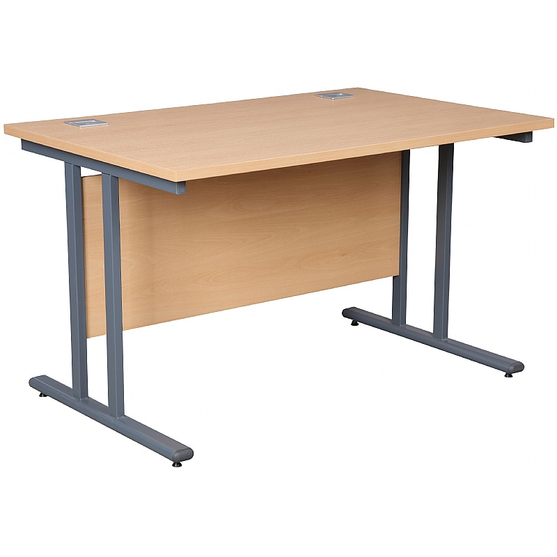 Horizon Deluxe Rectangular Cantilever Office Desks from our Rectangular ...