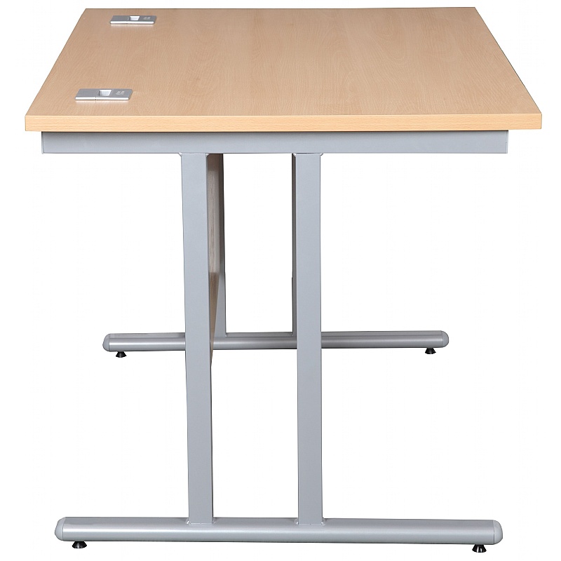 Horizon Deluxe Rectangular Cantilever Office Desks from our Rectangular ...