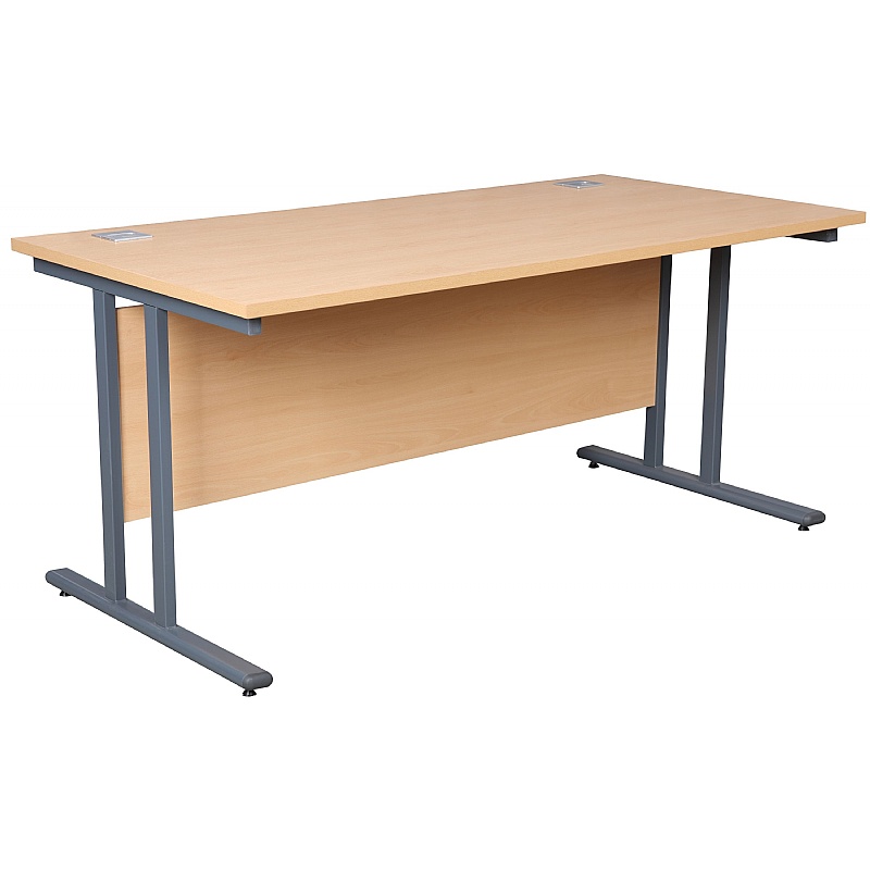 Horizon Deluxe Rectangular Cantilever Office Desks from our Rectangular ...