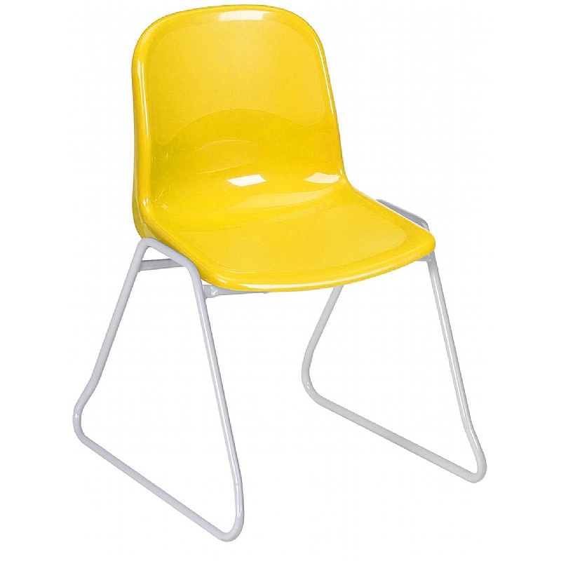 Harmony Poly Skid Base Stacking School Chairs from our Classroom Chairs ...