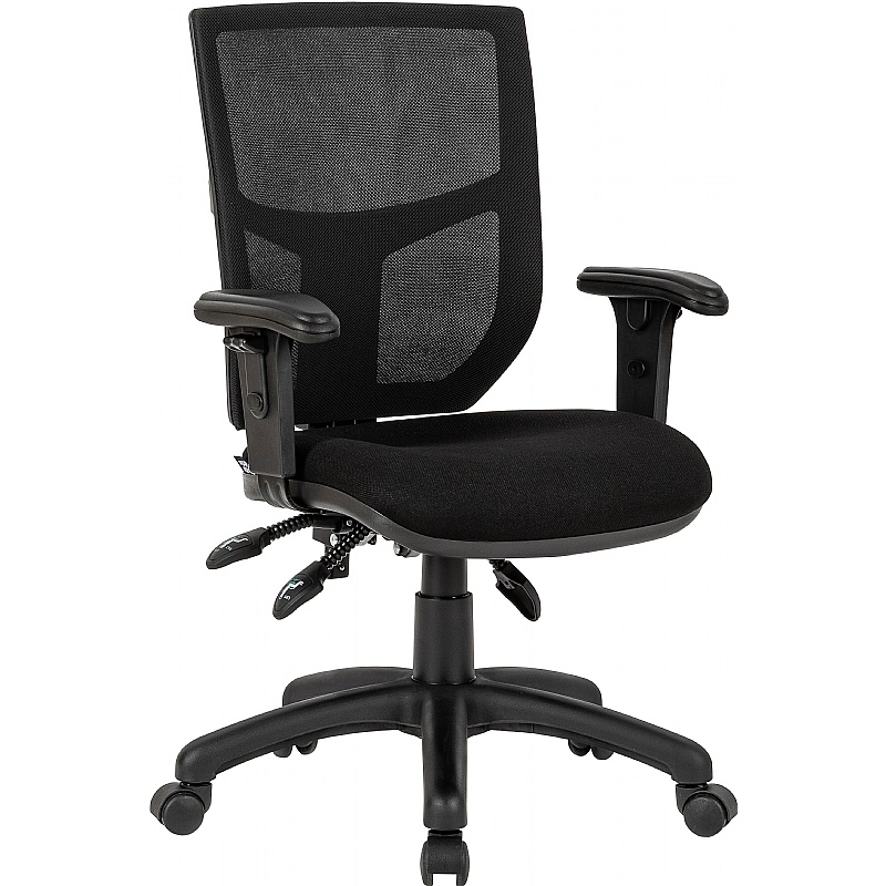 Ergo 3-Lever Mesh Back Operator Chairs from our Operator Chairs range.
