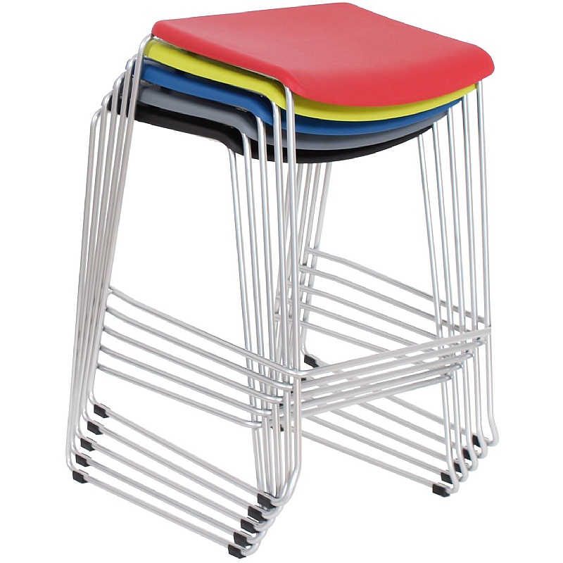 Edge Skid Base School Stools from our Classroom / Lab Stools range.