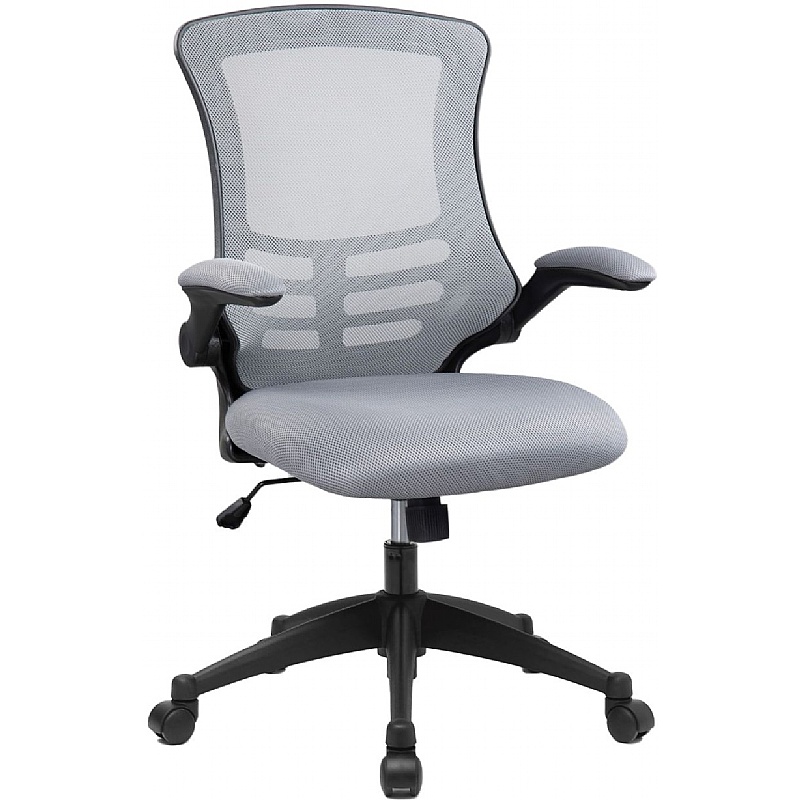 Luna Medium Back Mesh Task Operator Chairs from our Mesh Office Chairs ...