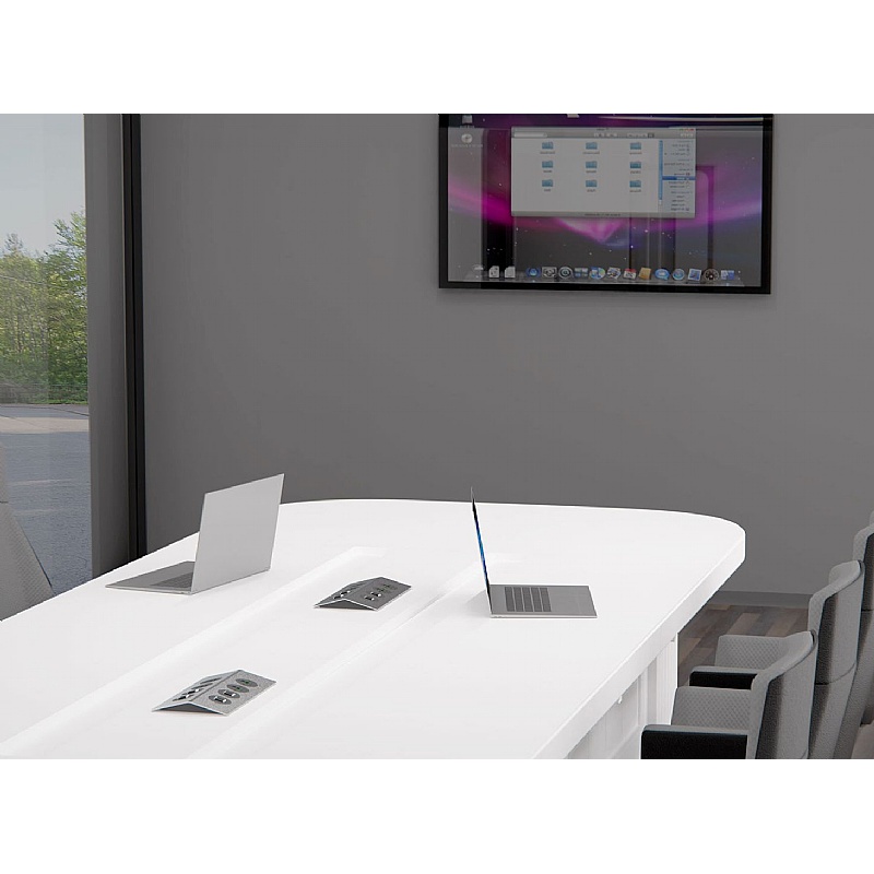 Peak Boardroom Table Power Modules from our Meeting Room range.