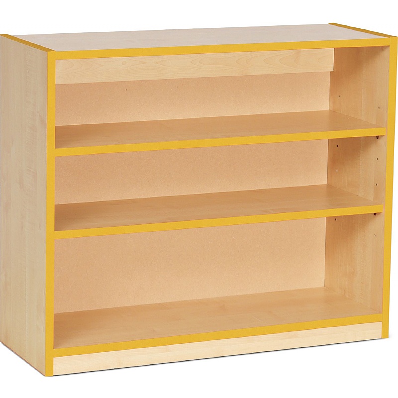 Coloured Edge School Bookcases from our Library Storage / Bookcases range.