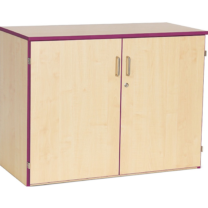 Coloured Edge School Cupboards from our Cupboards range.