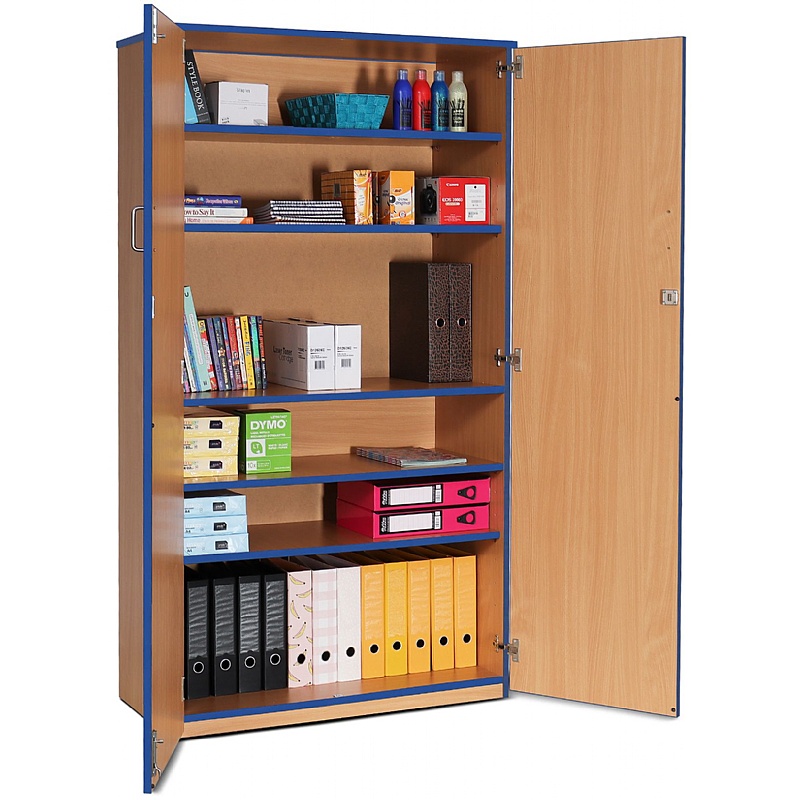 Coloured Edge School Cupboards from our Cupboards range.
