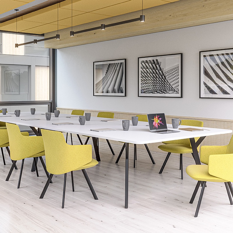 Signa Curve Rectangular Breakout and Boardroom Tables from our Boardroom Tables range.