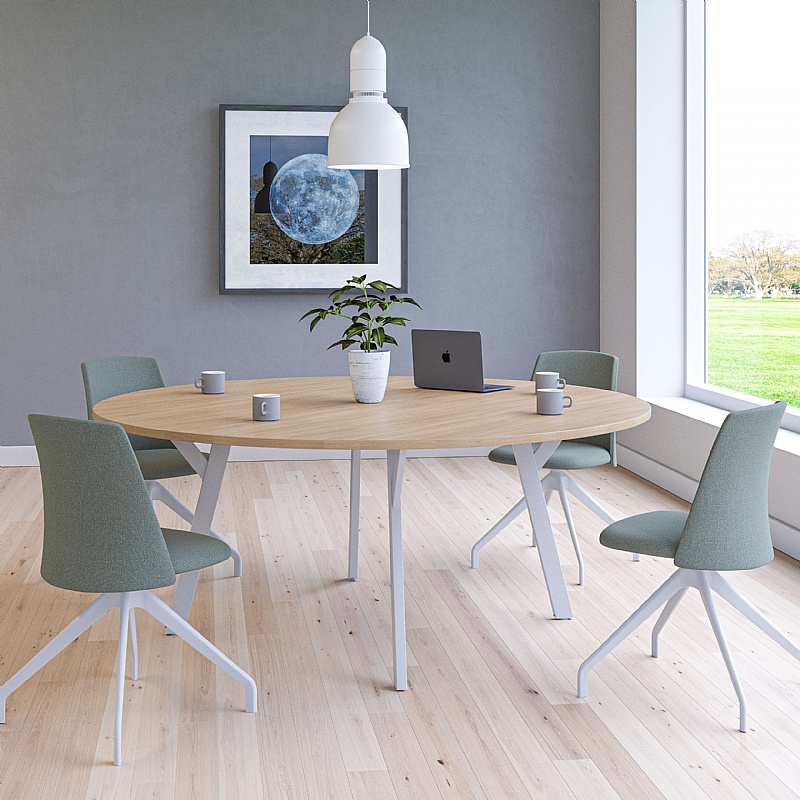 Signa Round Breakout and Boardroom Tables from our Boardroom Tables range.