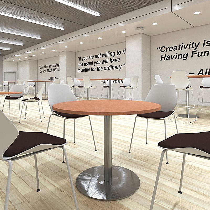 Italia Circular Meeting and Breakout Tables from our Meeting Room Tables range.