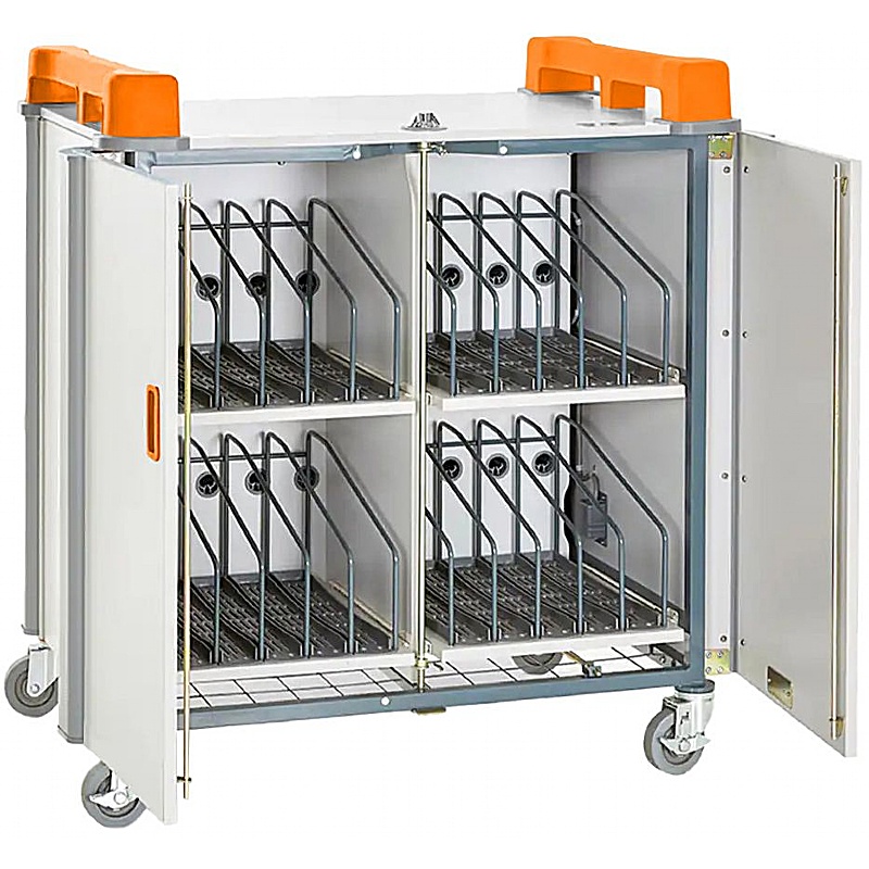 LapCabby 20V Vertical Laptop Charging and Storage Trolley from our ...