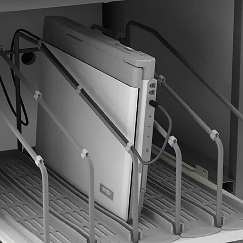 LapCabby 32V Vertical Laptop Charging and Storage Trolley from our ...