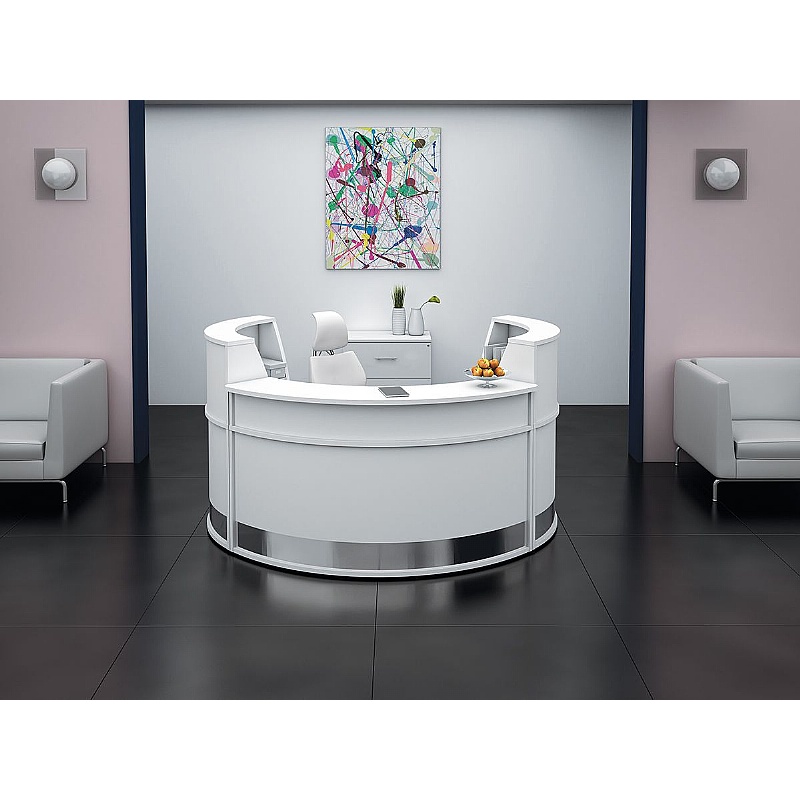 Comet Compact Reception Desk from our Reception Desks range.