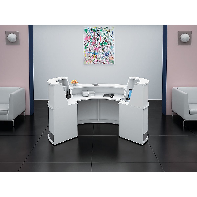 Comet Compact Reception Desk from our Reception Desks range.
