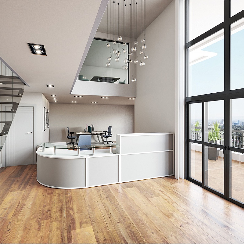 Enquire Duo Modular Reception Desk from our Reception Desks range.