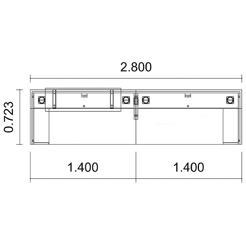 Engage Duo Medio Reception Desk from our Reception Desks range.