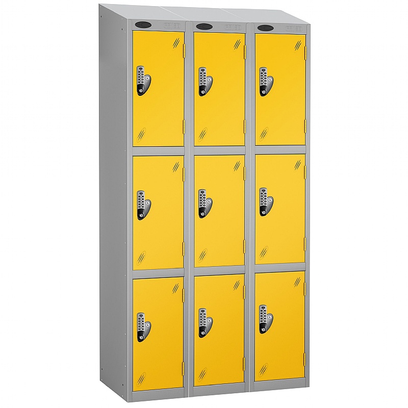 Atom Antibacterial Sloping Top Probe Lockers - Digital Combination Lock ...