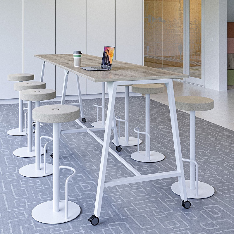 Atomic High Mobile Rectangular Breakout and Meeting Extension Tables ...