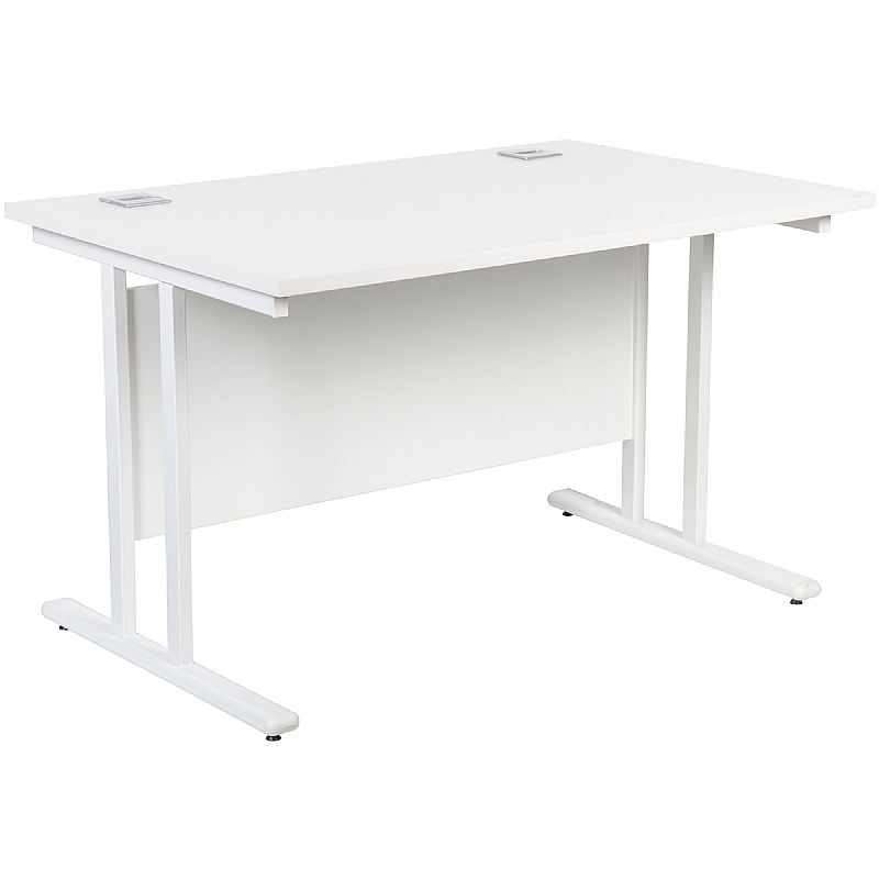 Horizon Deluxe Rectangular Cantilever Office Desks from our Rectangular ...