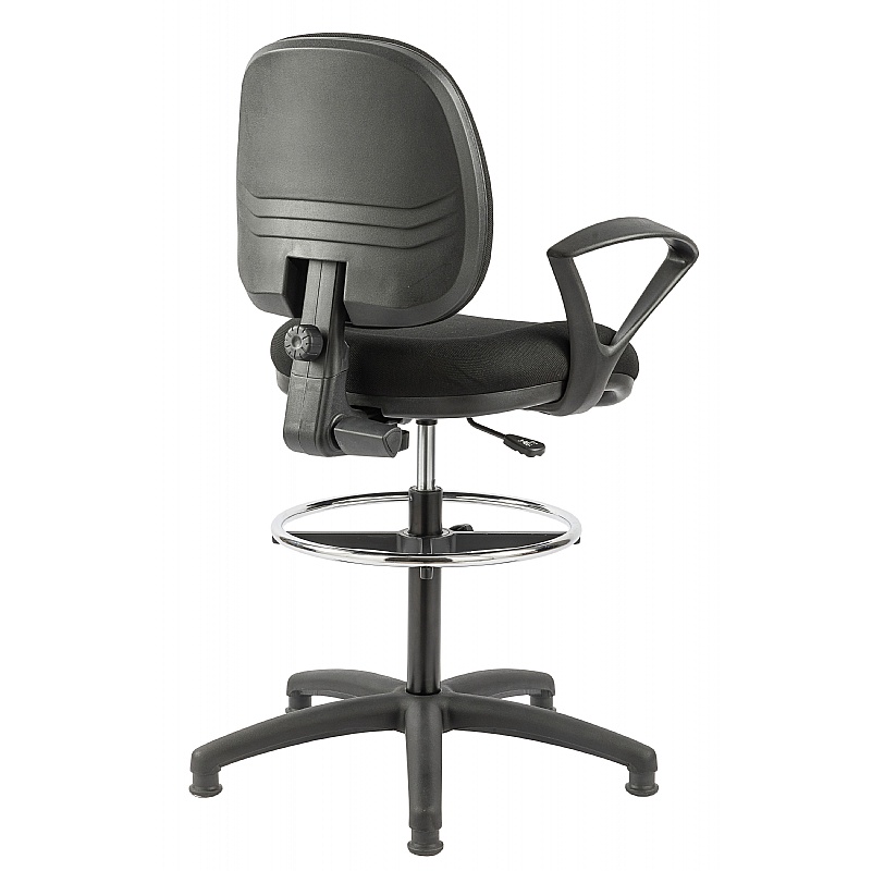 Ergo Fabric Draughtsman Chairs from our Draughtsman Chairs range.