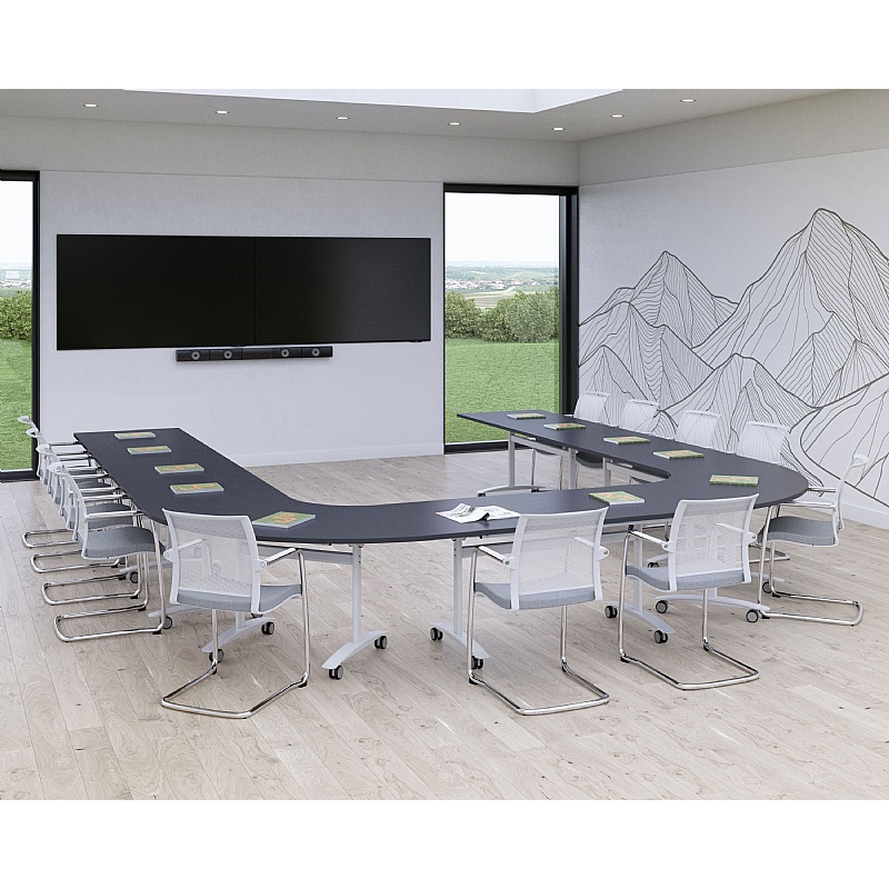 Unified Modular Tilting Radius Conference and Boardroom Tables from our ...