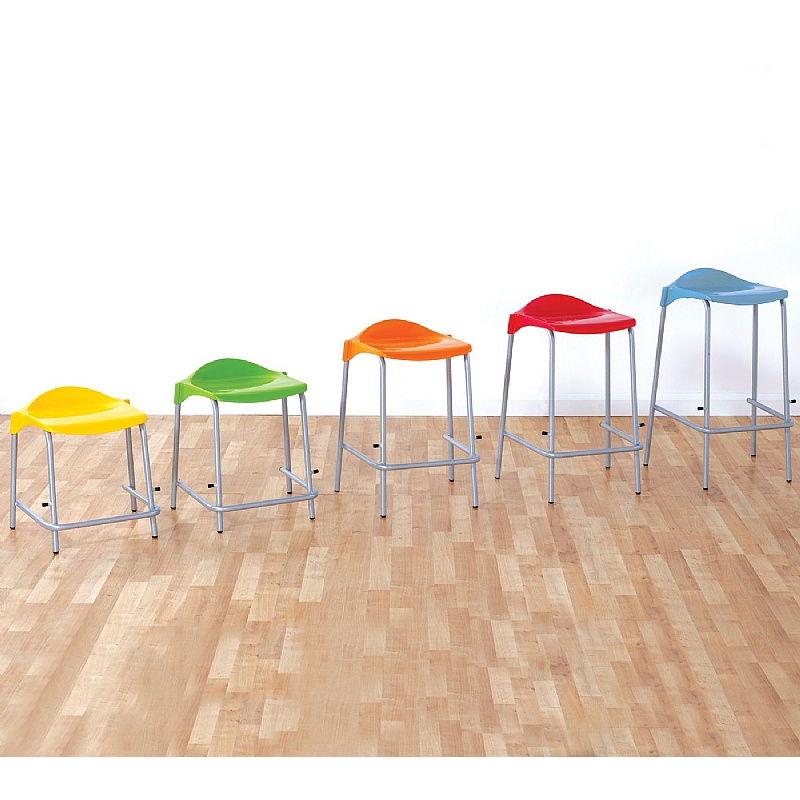 WSM Ergonomic 4-Leg School Stools from our Classroom / Lab Stools range.