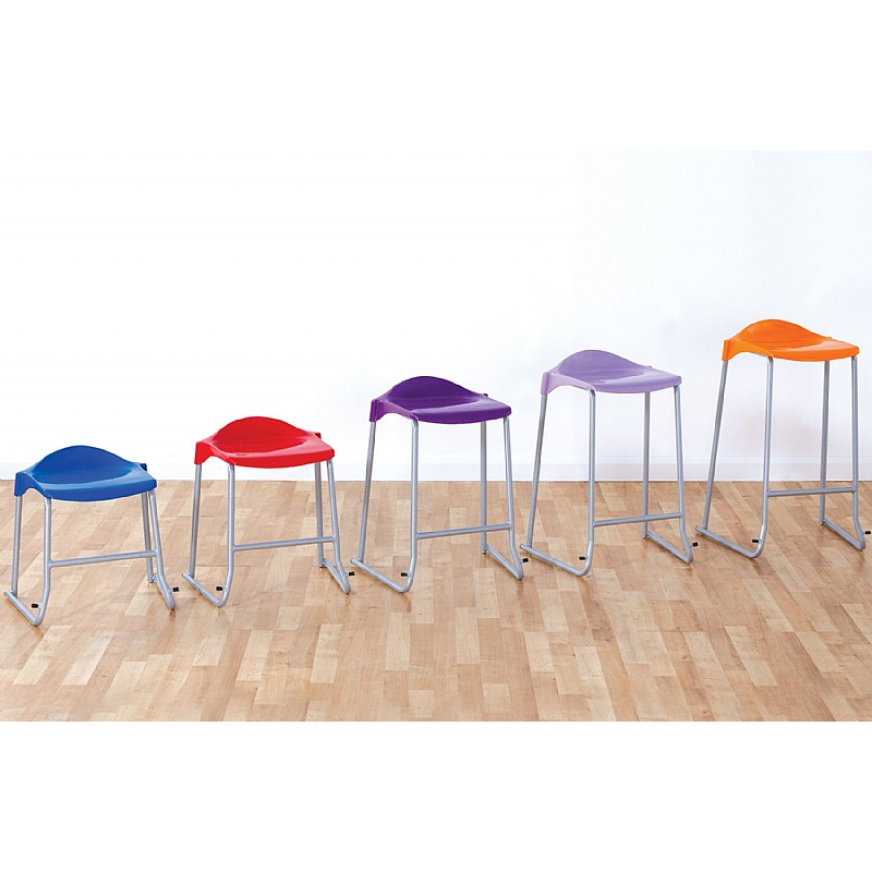WSM Ergonomic Skid Base School Stools from our Classroom / Lab Stools ...