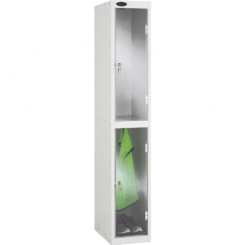 Atom Probe Antibacterial Anti-Theft Clear Door Lockers from our Lockers ...