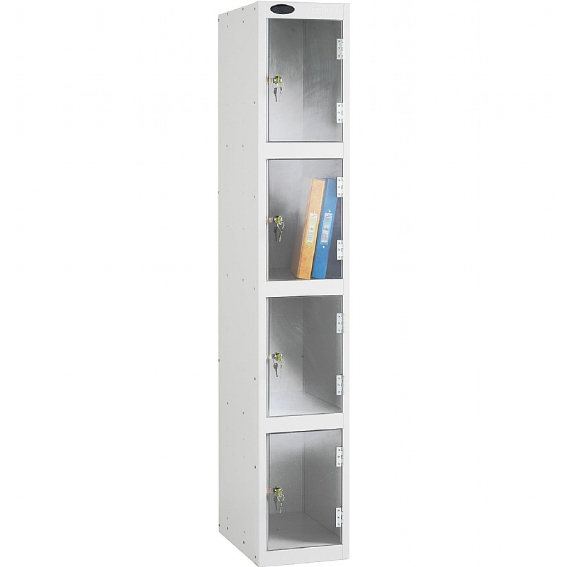 Atom Probe Antibacterial Anti-Theft Clear Door Lockers from our Lockers ...