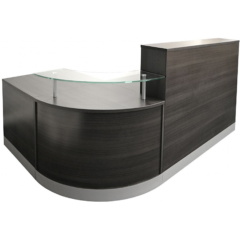 The Hub Midi Reception Desk from our Reception Desks range.