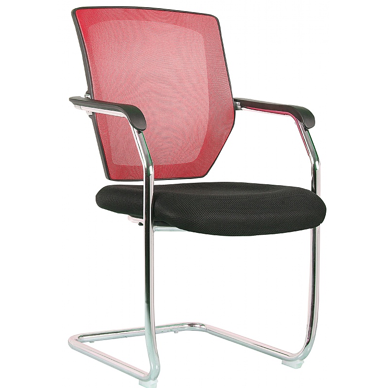 Nexus Medium Back Mesh Visitor Chairs from our Visitor / Boardroom ...